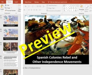 Spanish Colonies Rebel & Latin American Revolutions - Teach World History