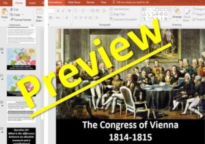 The Congress of Vienna - Teach World History